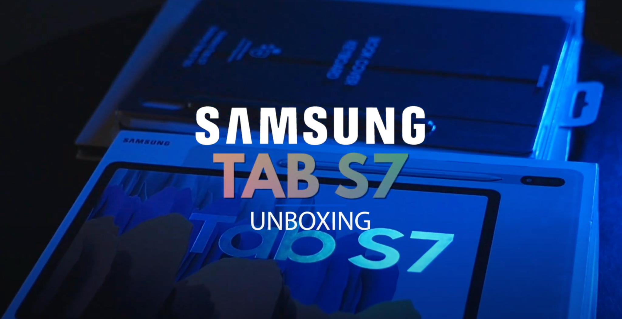 Samsung Tab S7 Unboxing Video | AdamHelper